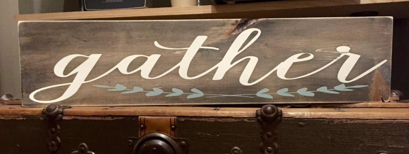 Gather Sign / Rustic Gather / Kitchen Signs / Farmhouse Signs - Etsy