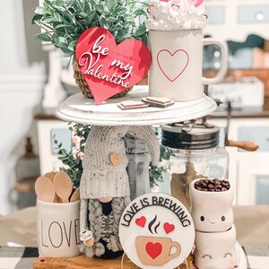 Valentines Decor / Valentines Day Decor / Love is Brewing / Coffee Bar ...