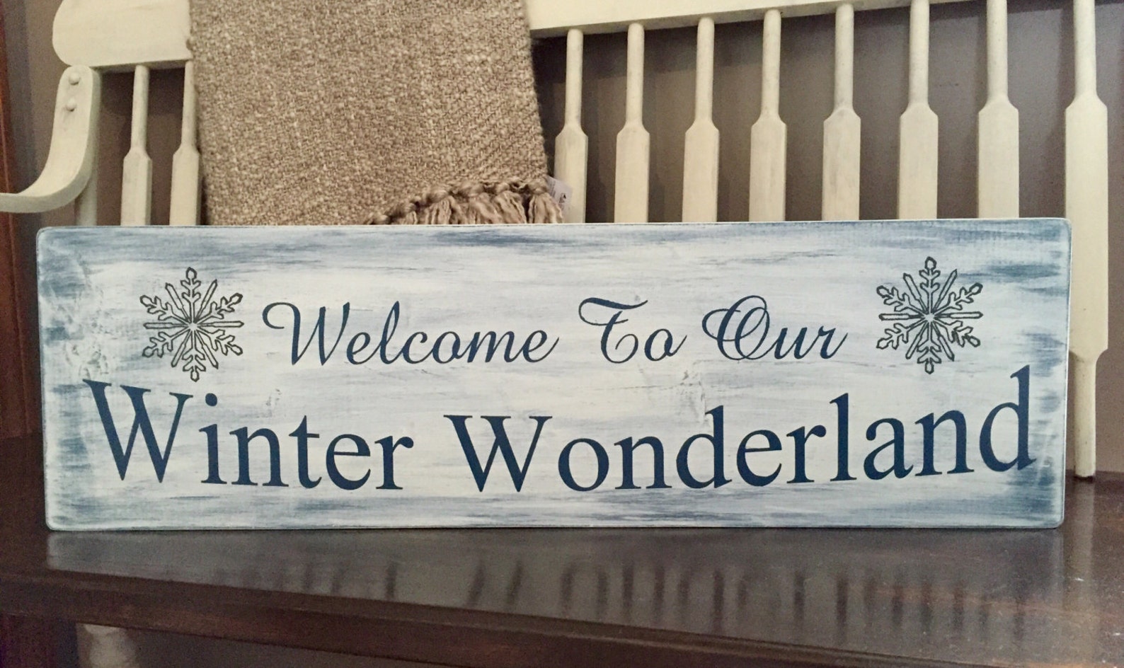 Winter Wonderland / Welcome to Our Winter Wonderland / - Etsy