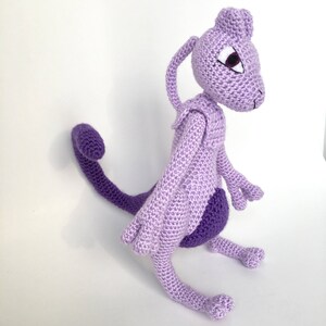 Crochet Amigurumi Pattern: Mewtwo (pokémon) - Etsy
