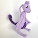 Crochet Amigurumi Pattern: Mewtwo pokémon - Etsy