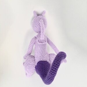Crochet Amigurumi Pattern: Mewtwo (pokémon) - Etsy