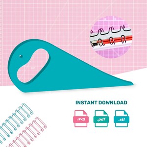 Open Wires Tool, CINCH Binding SVG and PDF File, Stl, Instant Download ...