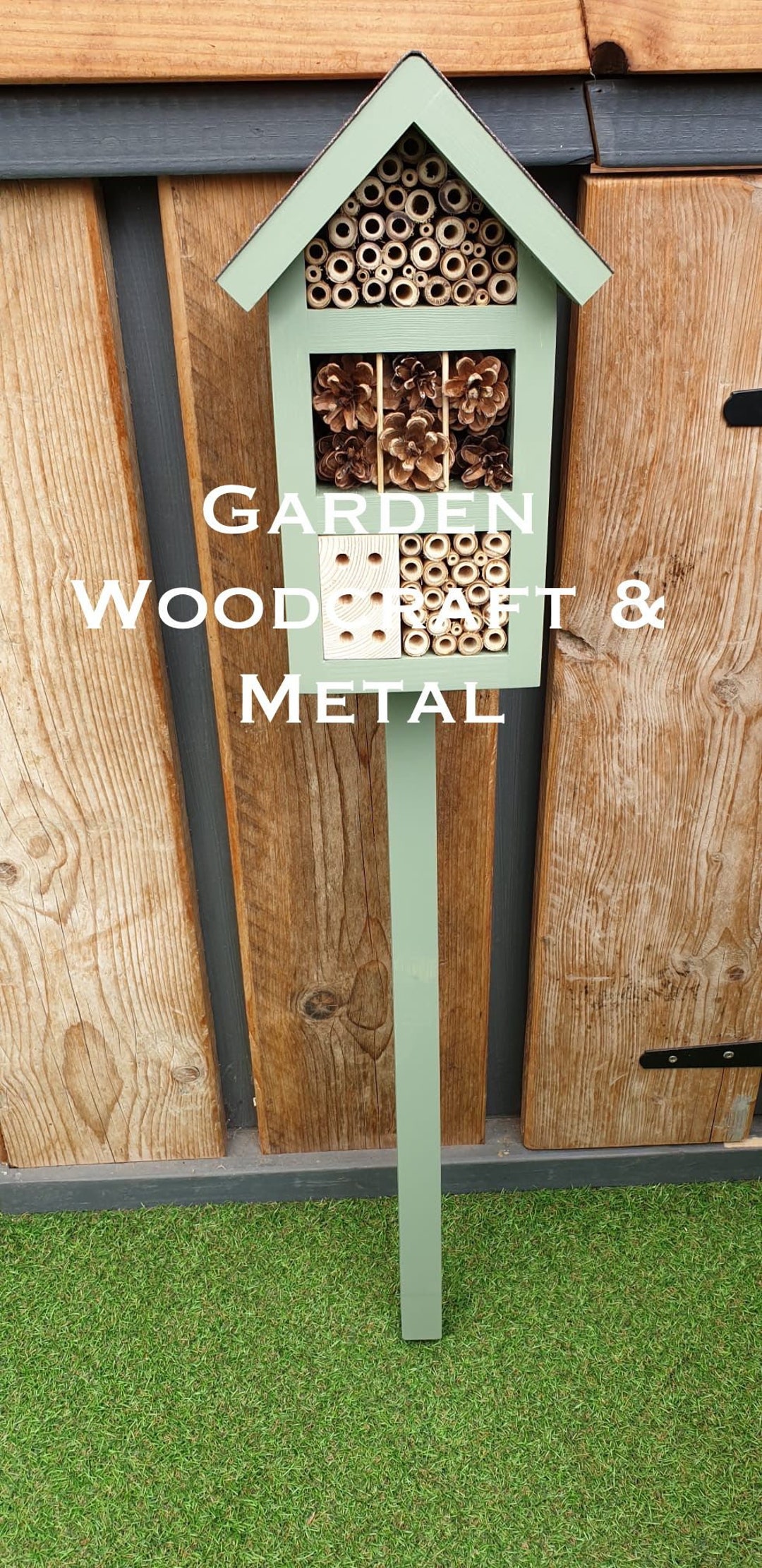 Handmade Staked Bug Box - Etsy UK