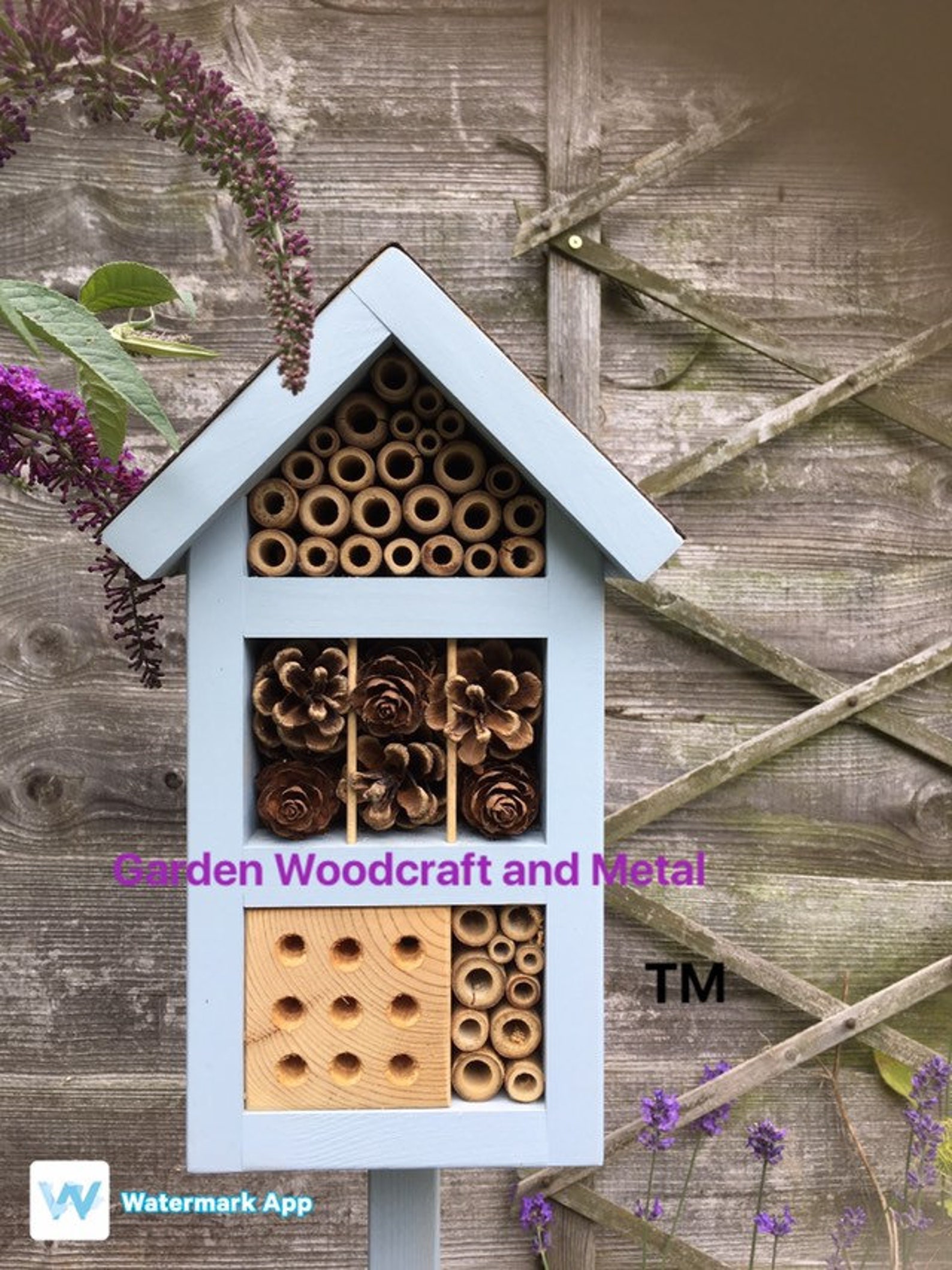 Handmade Staked Bug Box - Etsy