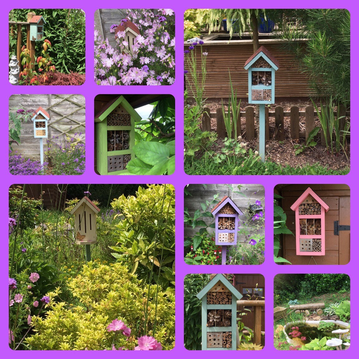 Handmade Staked Bug Box - Etsy UK