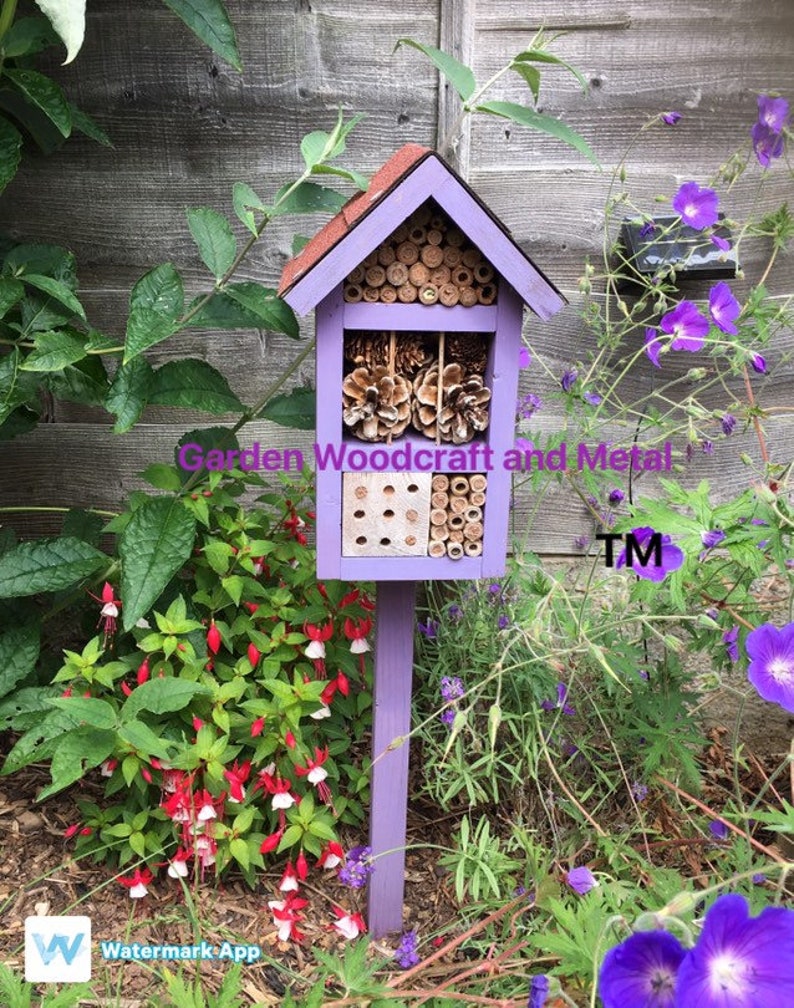 Handmade Staked Bug Box - Etsy UK