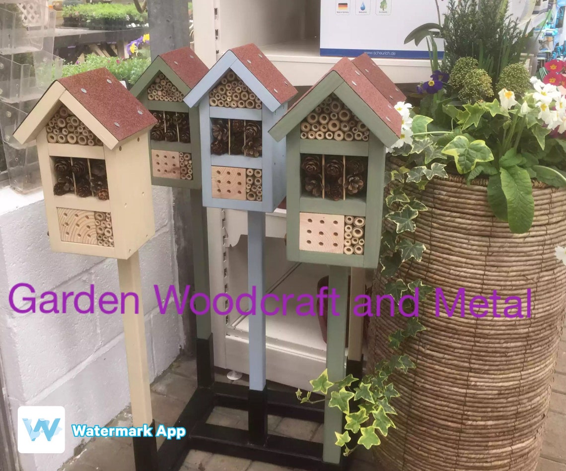 Handmade Staked Bug Box - Etsy