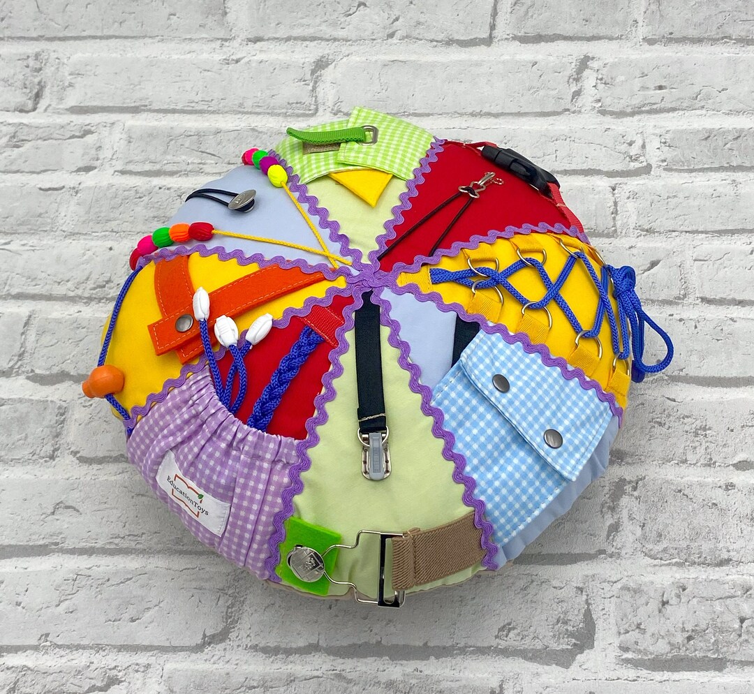 Alzheimer Activity Fidget Pillow for Adult, Adult Fidget Board, Senior ...