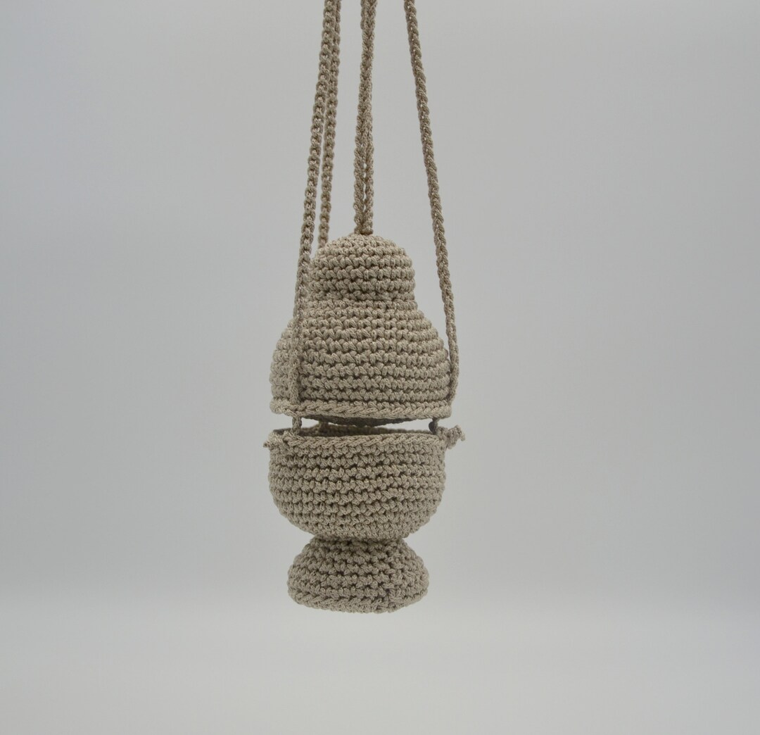 Personalized Silver Christian сrochet Coptic Orthodox Censer for Kids ...