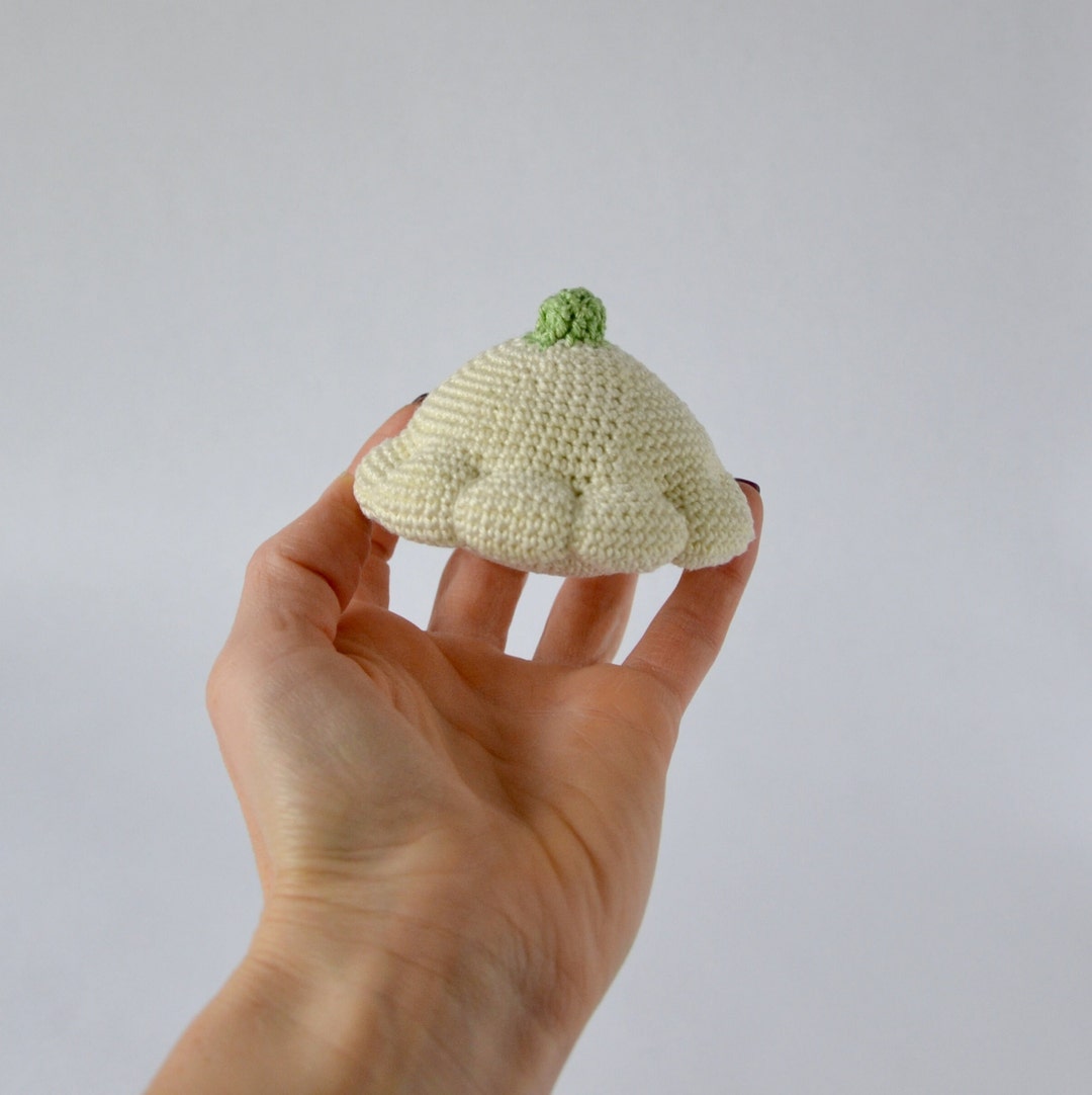 Montessori Crochet Vegetable Squash Toy Fot Toddler Play Food for Kids ...