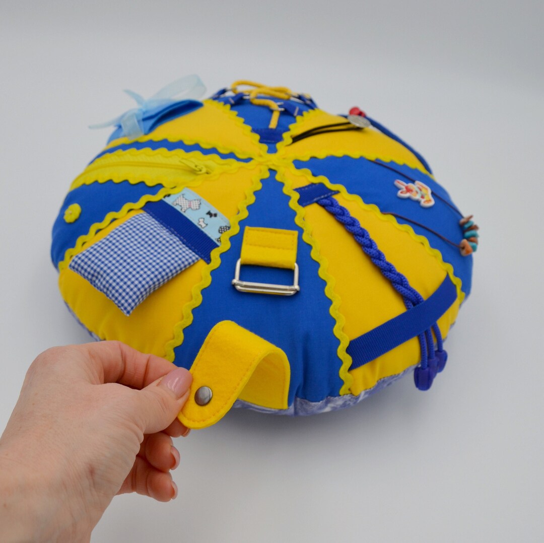 Dementia Fidget Pillow, Personalized Pillow, Sensory Toys, Fidget Toy ...