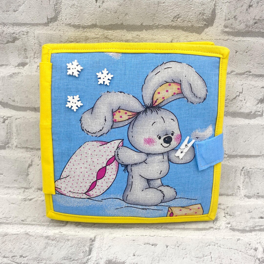 Interactive Quiet Book for Kids With Felt Activities Montessori ...