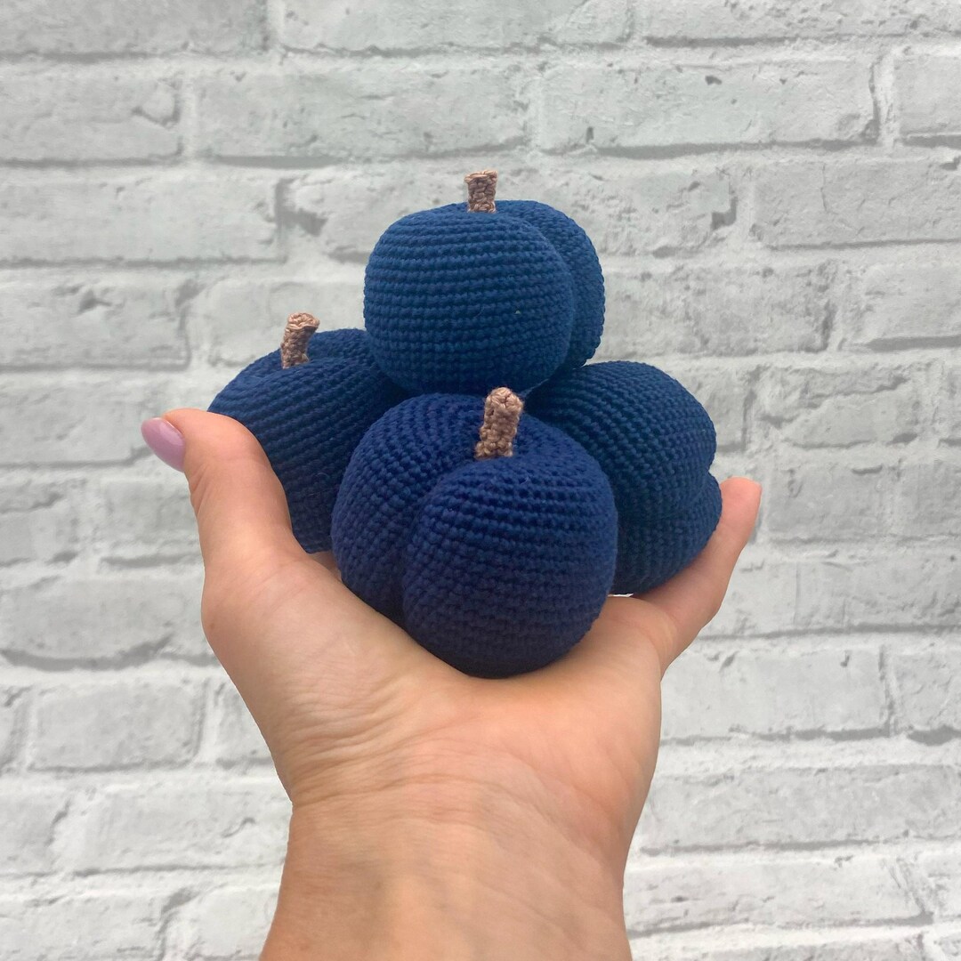 Realistic Crochet Plum Amigurumi Fruit Play and Decor, Handmade Fruit ...