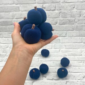 Realistic Crochet Plum Amigurumi Fruit Play and Decor, Handmade Fruit ...