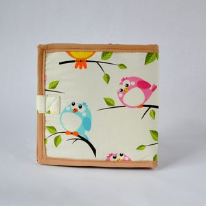 Quiet Felt Book - Birds in Birdhouses, Montessori Busy Felt Play Mat ...