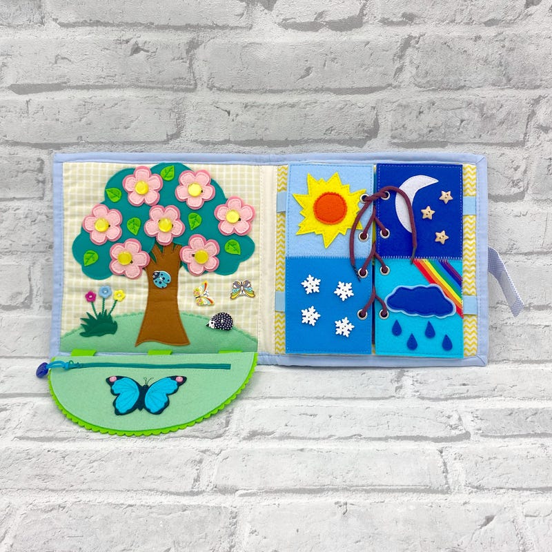 Cloth Activity Book - Etsy