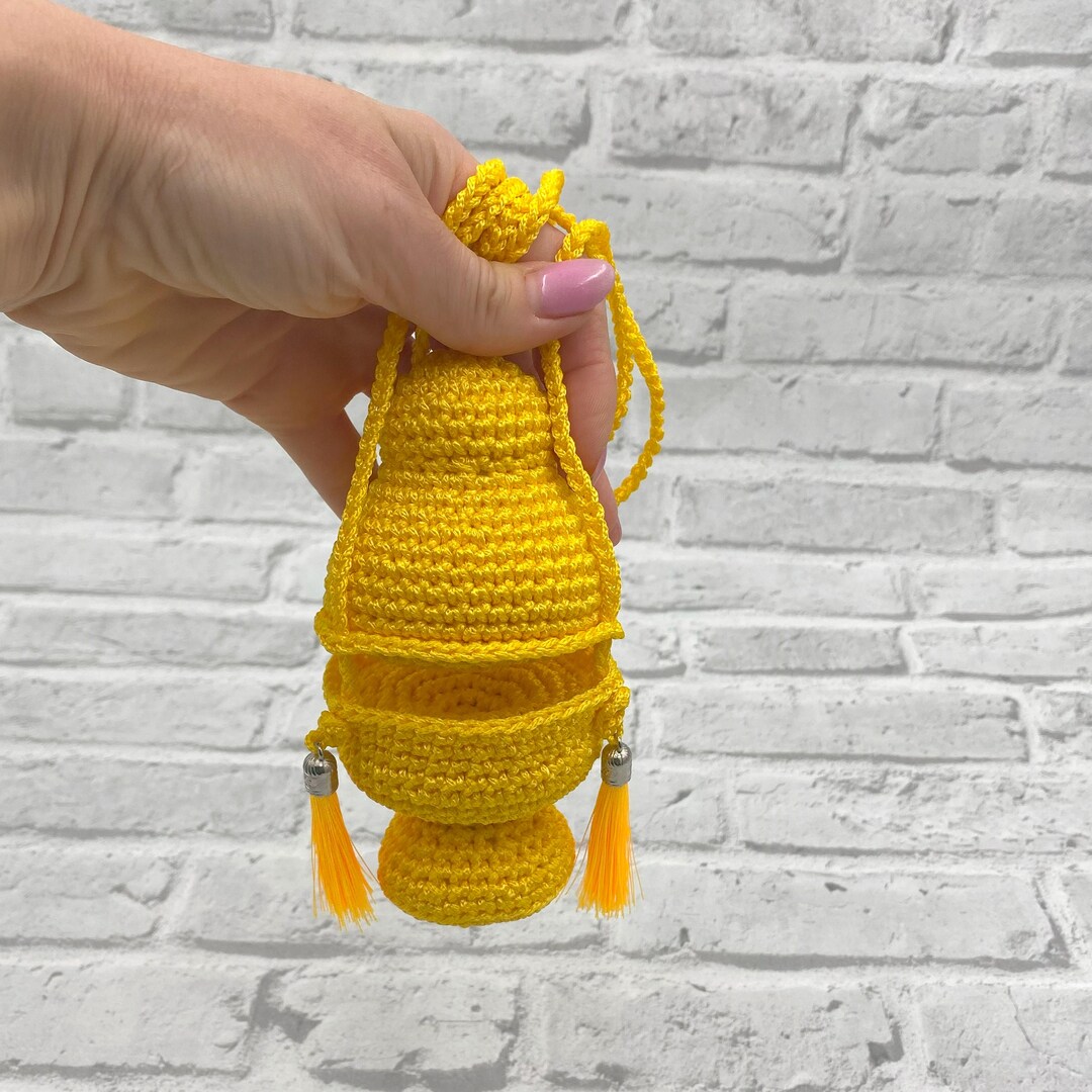 Censer Gold Crochet for Children, Coptic Orthodox Censer for Sunday ...