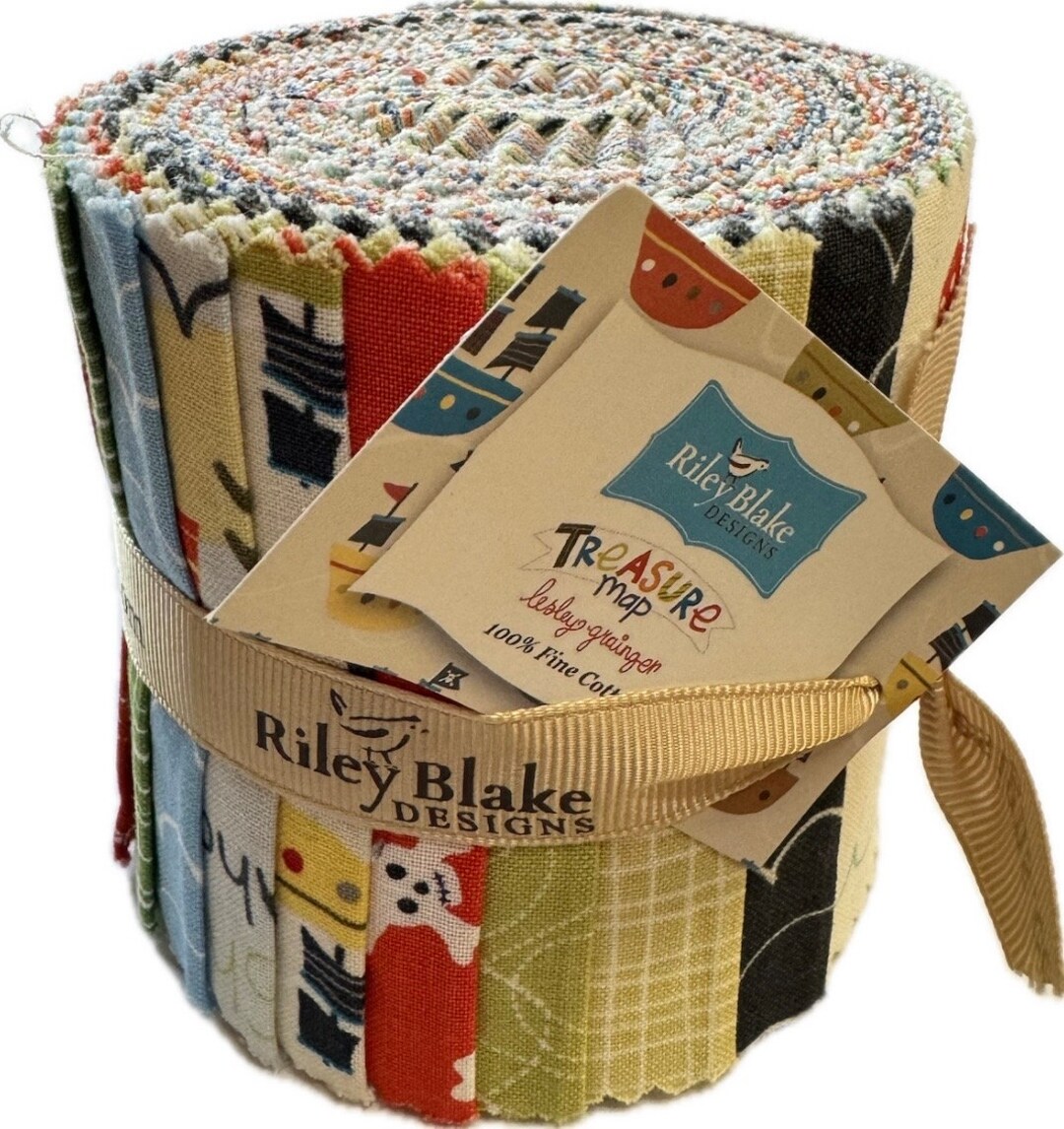 Treasure Map Roll - Riley Blake - Etsy