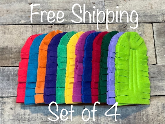 Solid Color Duster Set of 4 - Etsy