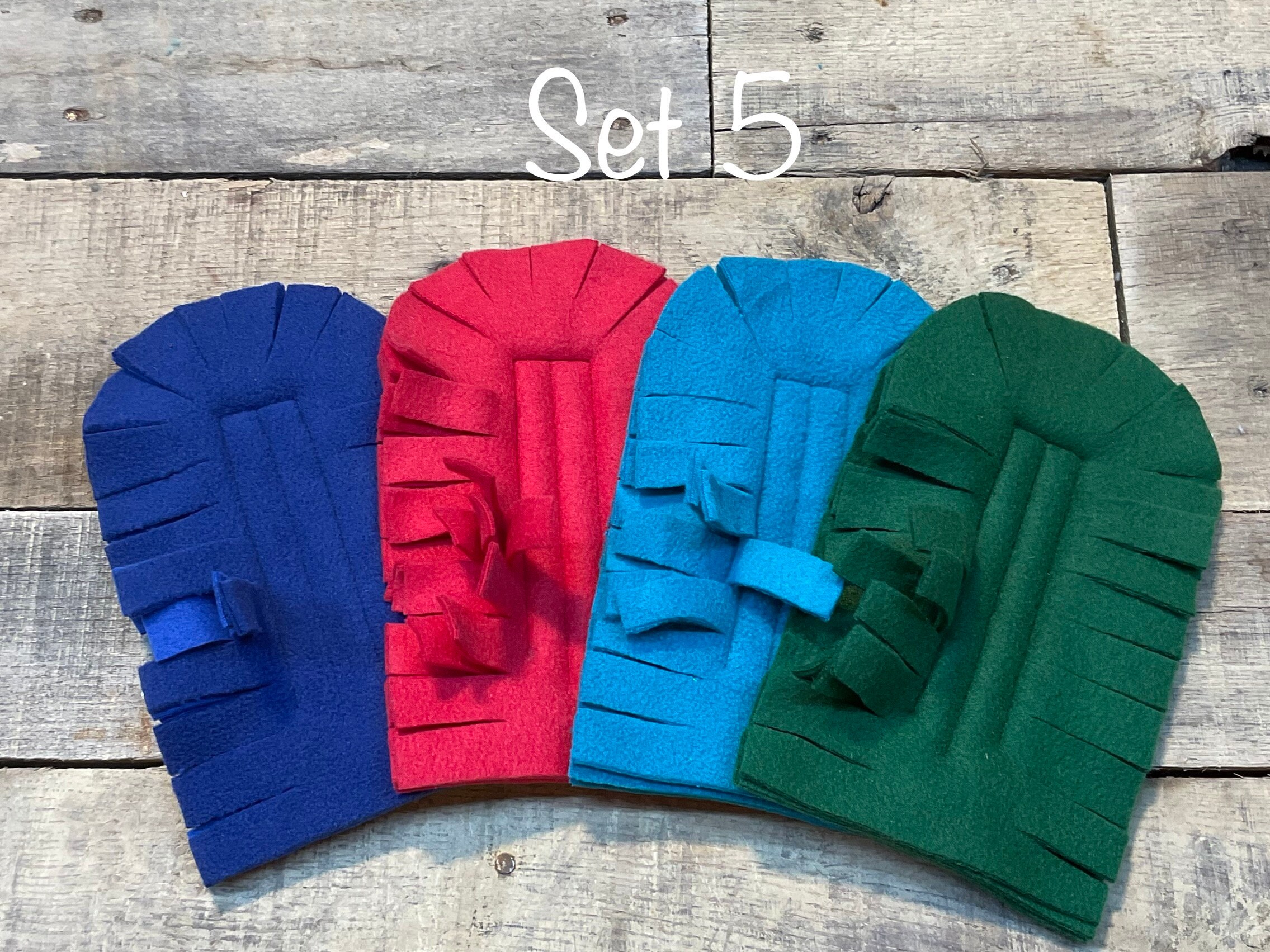 Solid Color Duster Set of 4 | Etsy