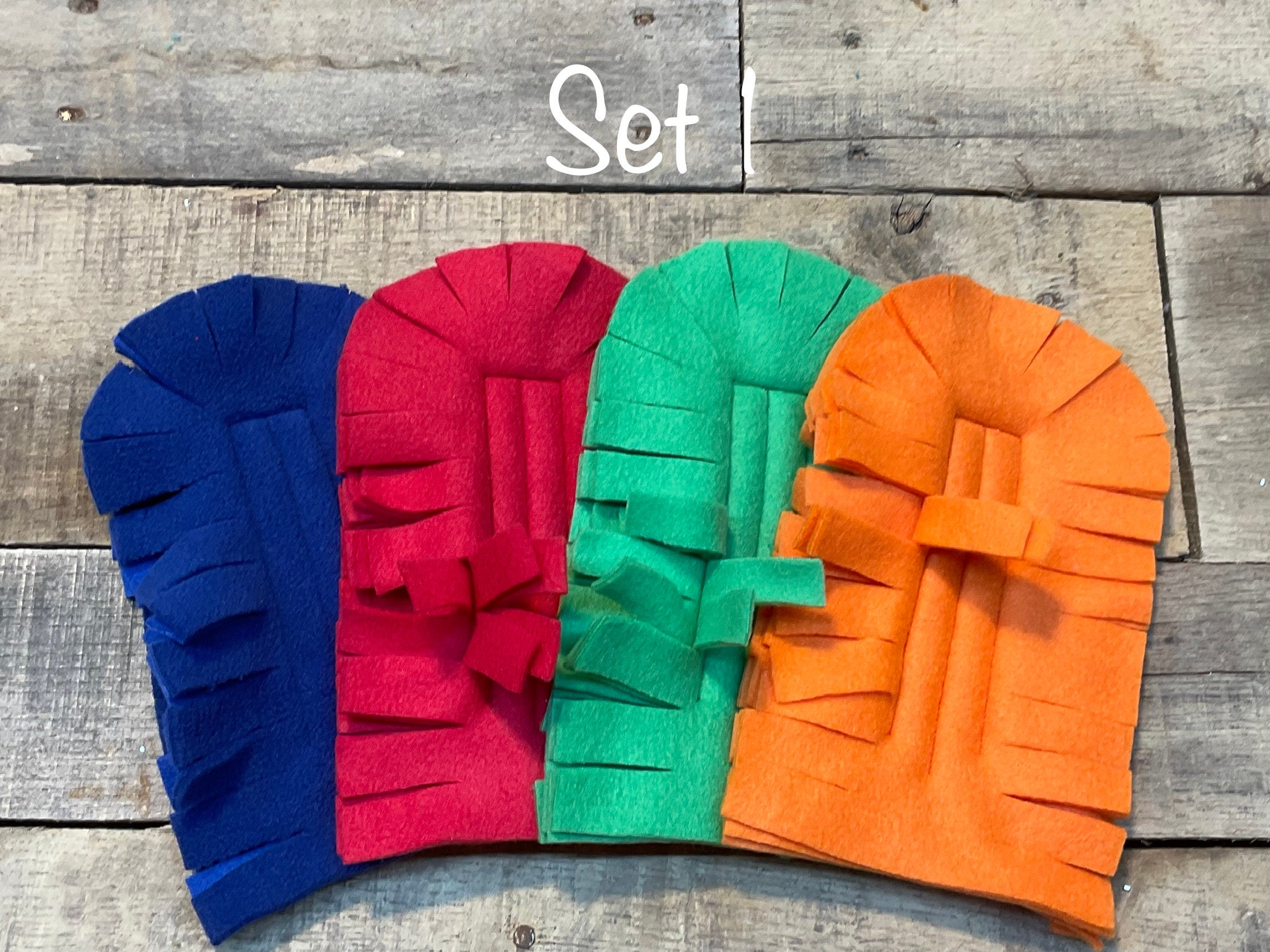 Solid Color Duster Set of 4 | Etsy