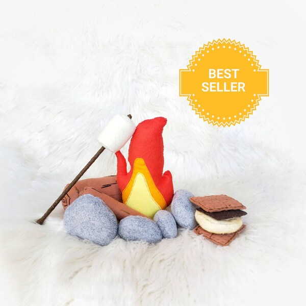 Felt Campfire - Etsy