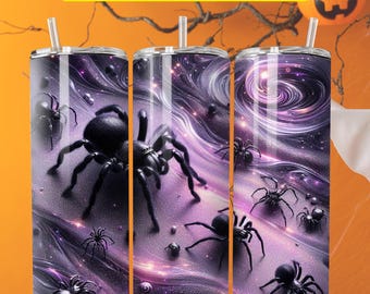 Spooky Season Halloween Tumbler Wrap 20 Oz Skinny Tumbler Sublimation ...