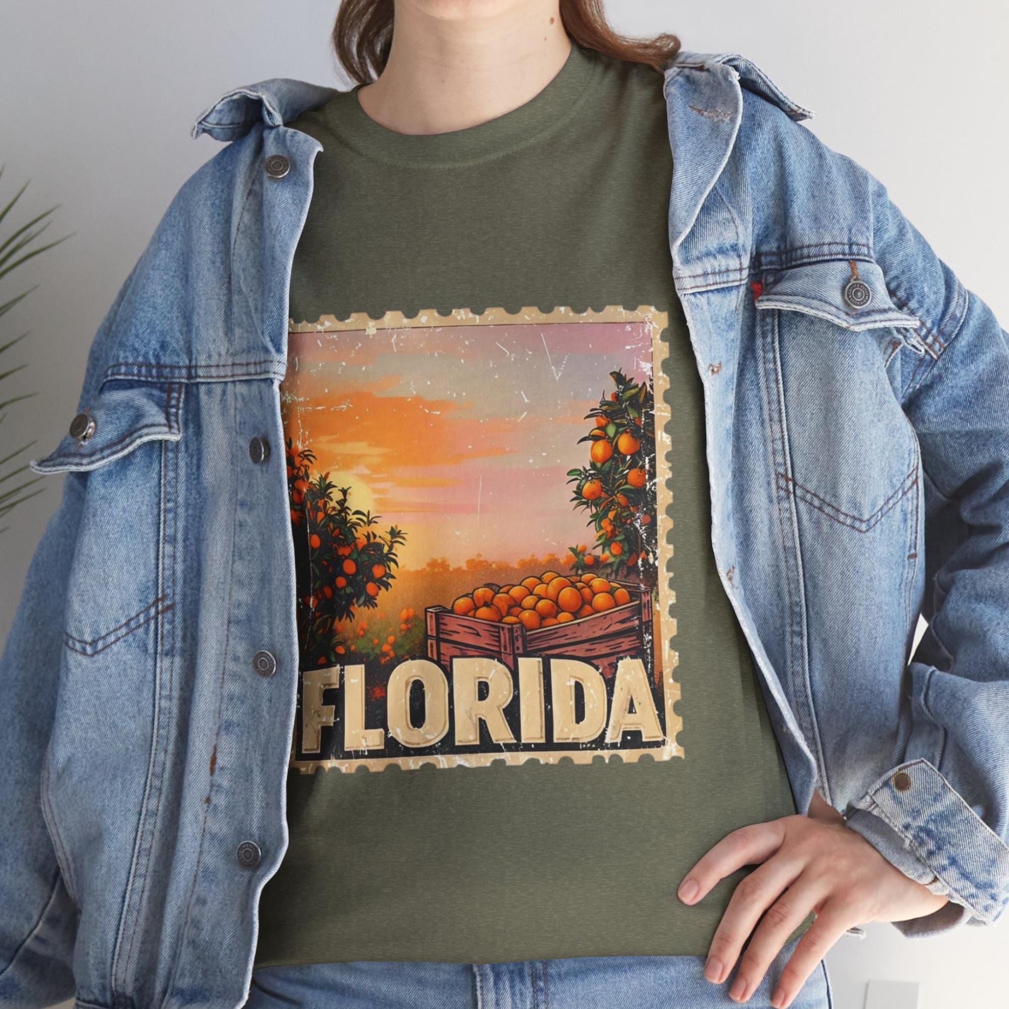 Florida Stamp State PNG, Vintage Stamp Shirt, Sublimation Design, USA ...