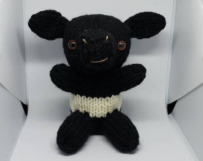 Belted Galloway Cow - Etsy