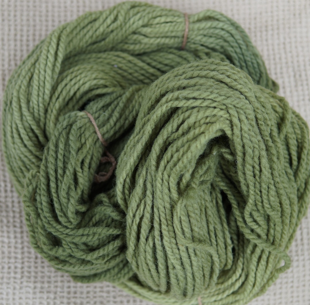 Shaded Olive Bulky Wool Farm Yarn From Our Small American Farm Free ...