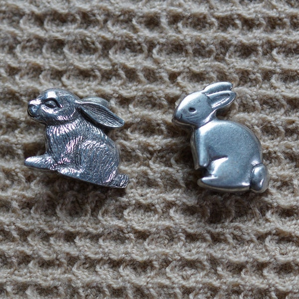 Bunny Rabbit Button - Etsy