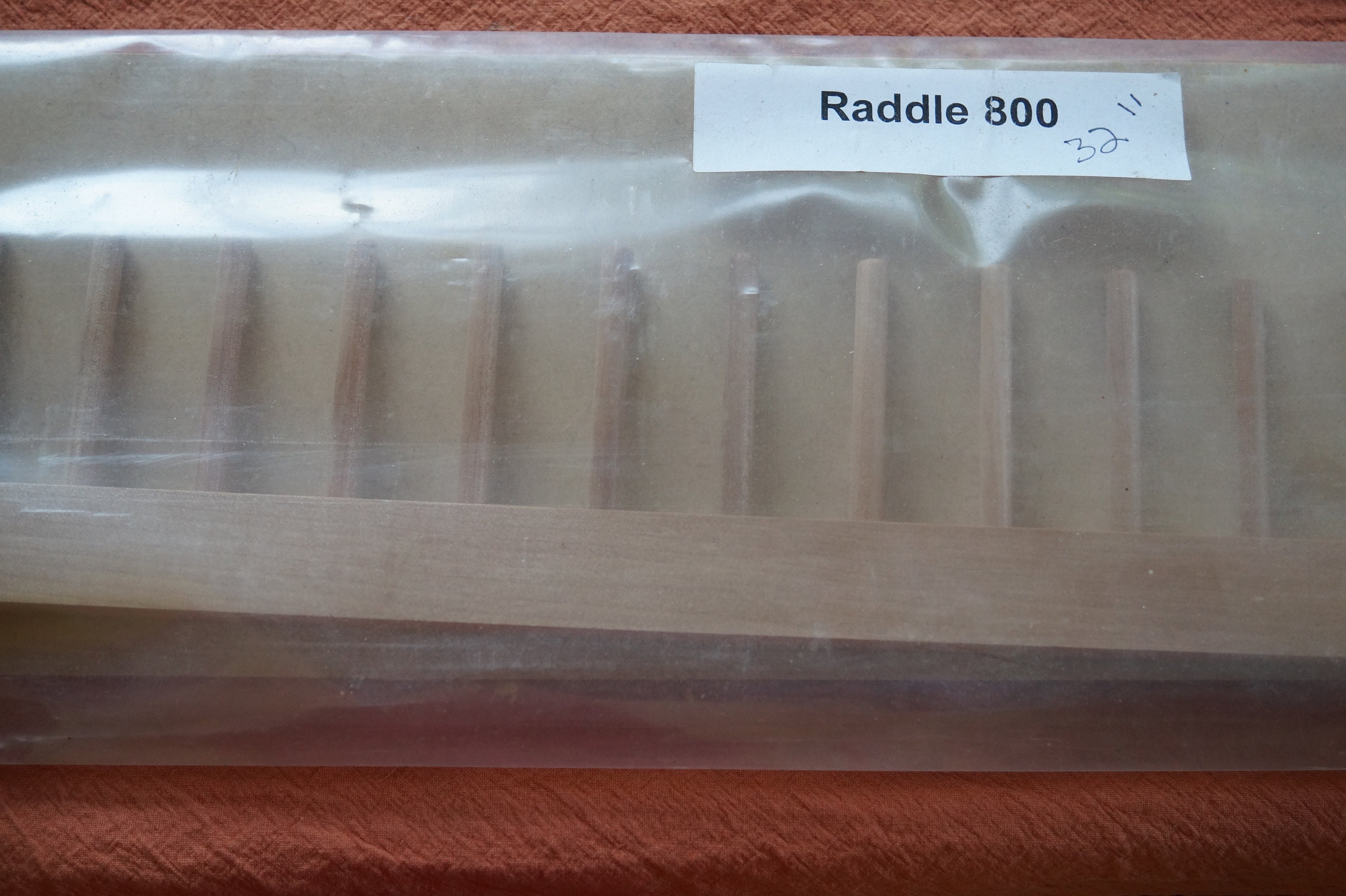 Ashford weaving raddle for table looms, hardwood, sale priced