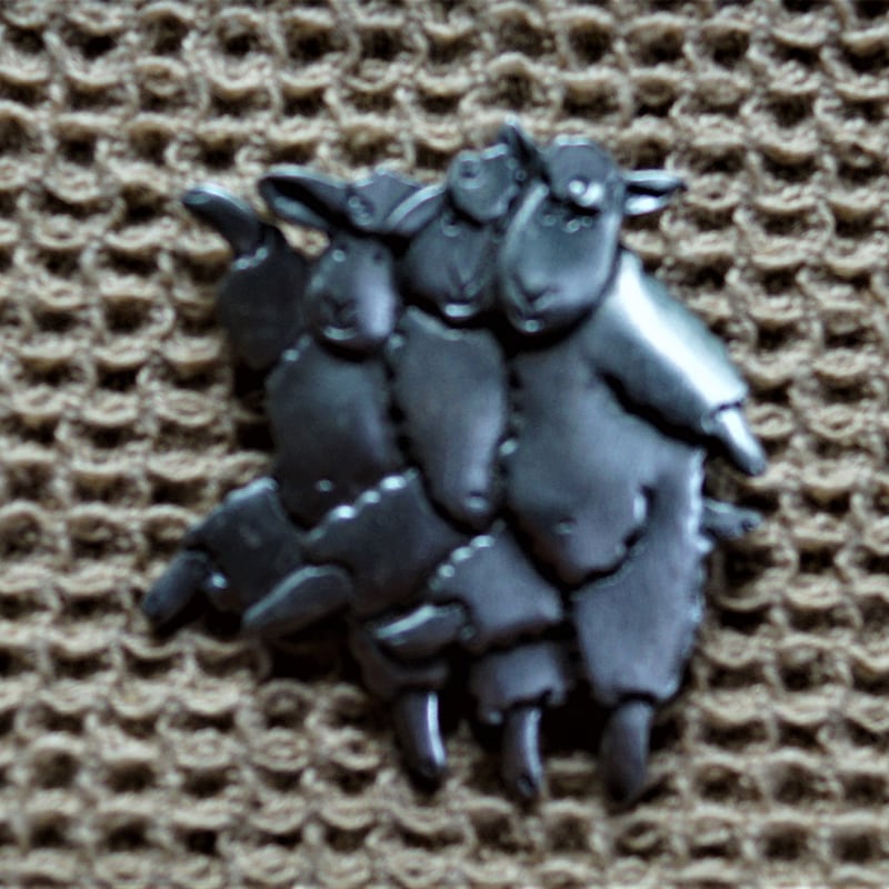 Sheep Pin - Etsy