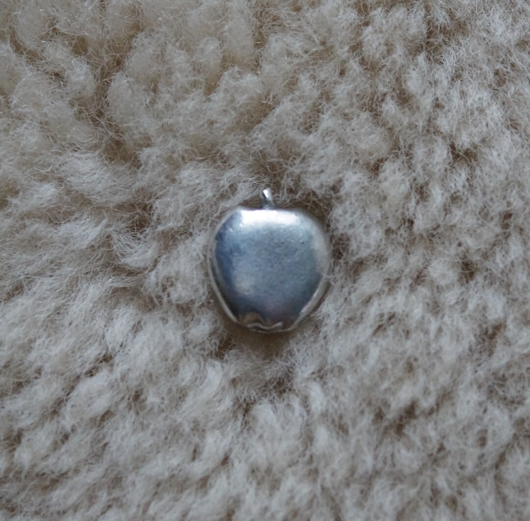 Apple Button Danforth Pewter Vintage Uncirculated Made in the USA - Etsy