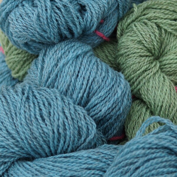 Blue Yarn - Etsy