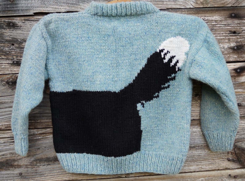 Border Collie Knitting Pattern Book From Bernat Family Sizing Digital ...