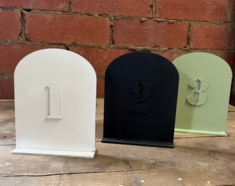 Table Numbers Rustic Wood Wedding Decor Table Decor Event - Etsy