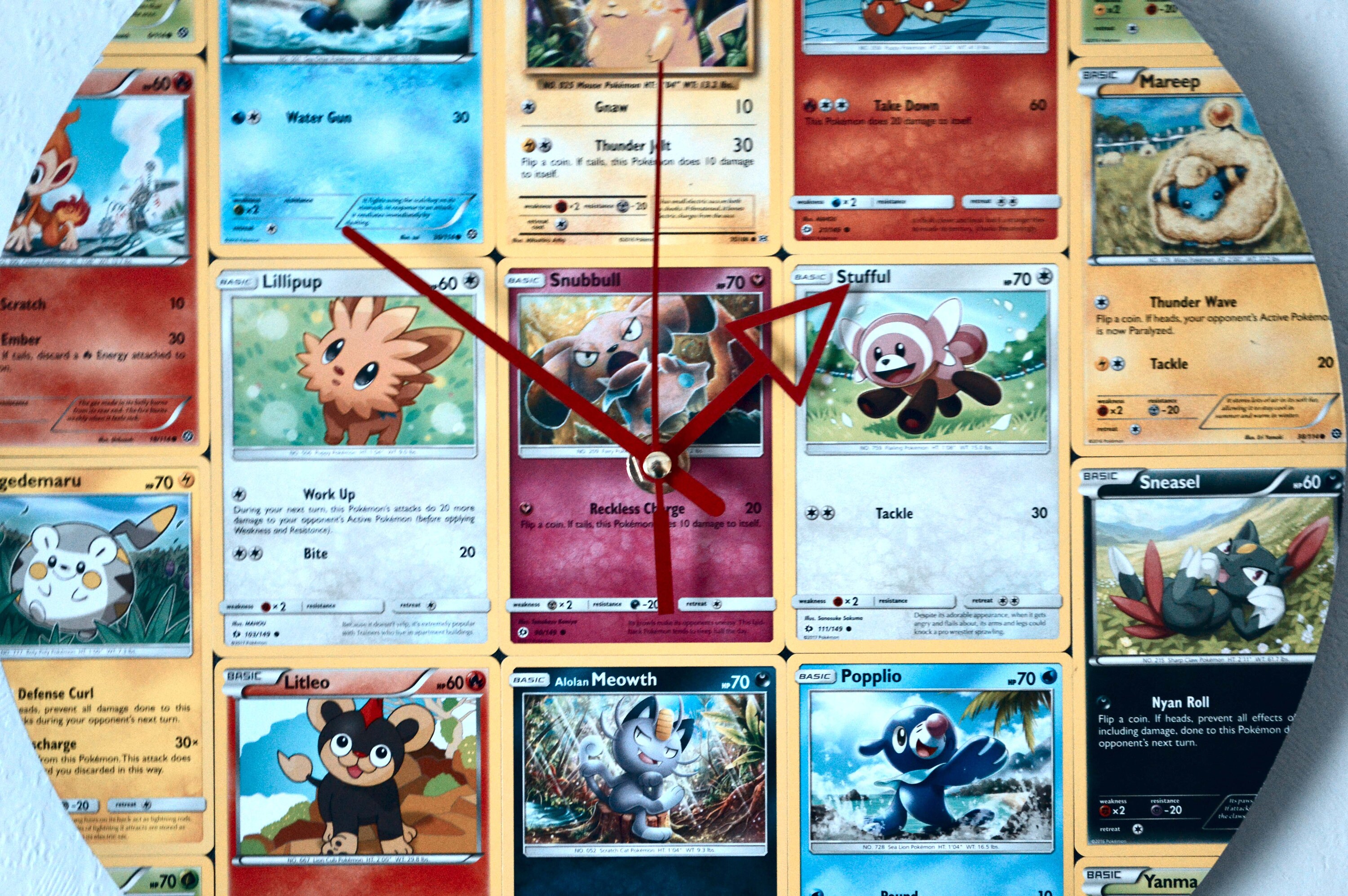 Pokemon Card Clock - Etsy