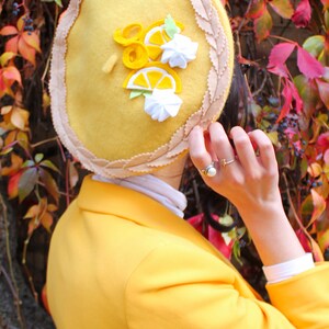 Lemon Tart Beret - Etsy
