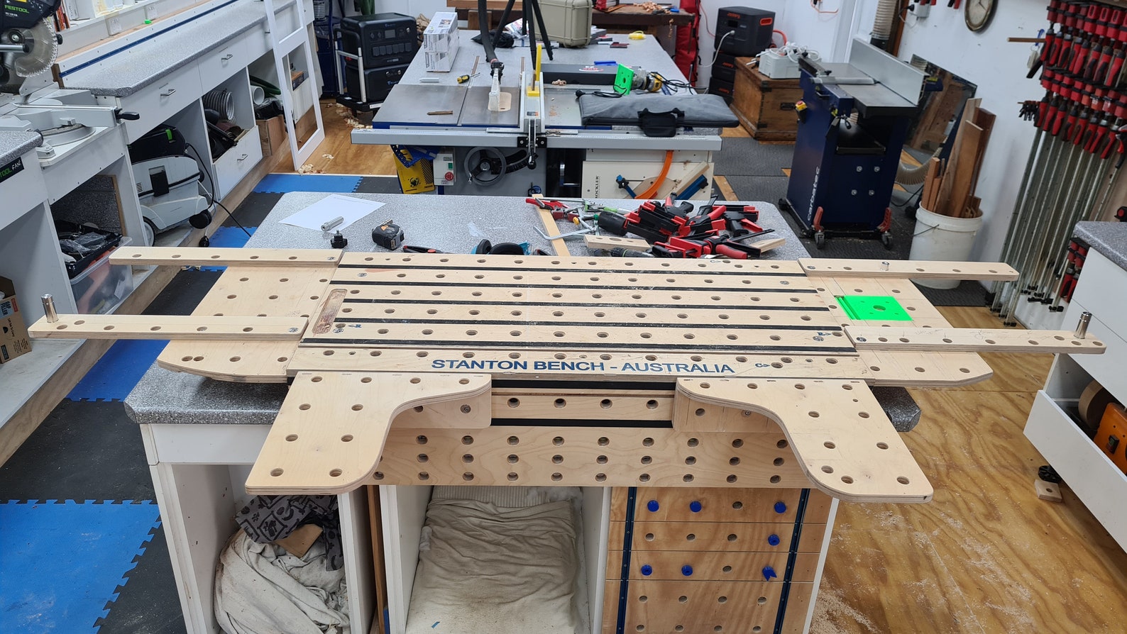 Stanton Bench Ultimate Expansion Pack With Dewalt Trim Router 3 D Print ...