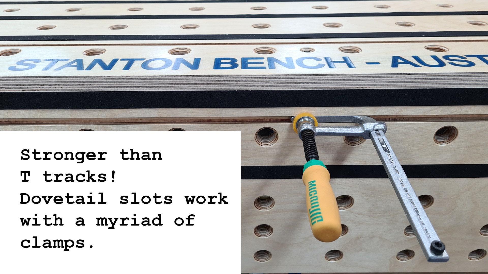 Plans Stanton Bench MK3 Dovetailed Slots Instead of T - Etsy