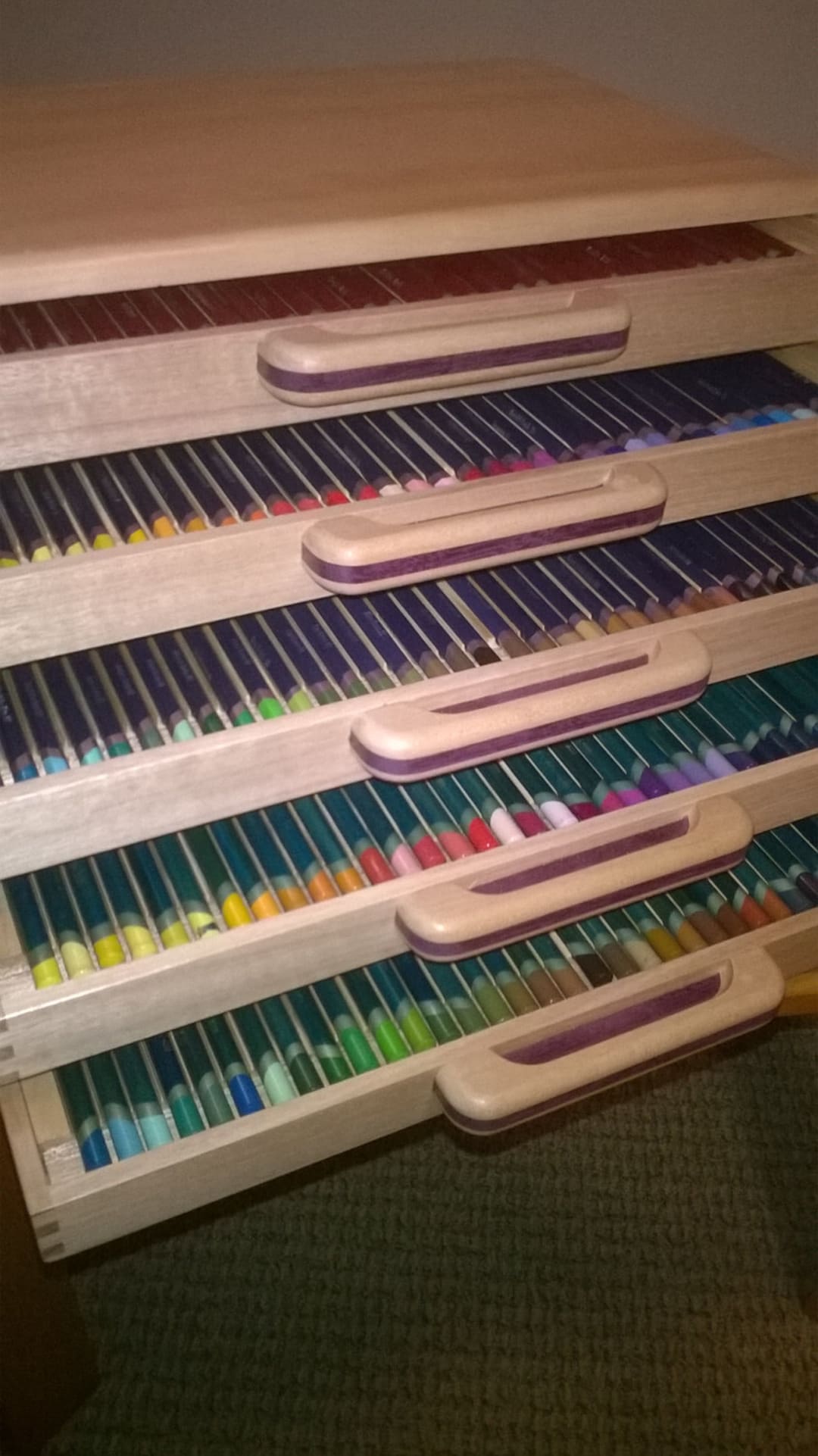 Plans for the 5 Drawer Studio Pencil Box as Seen on My Youtube Channel ...