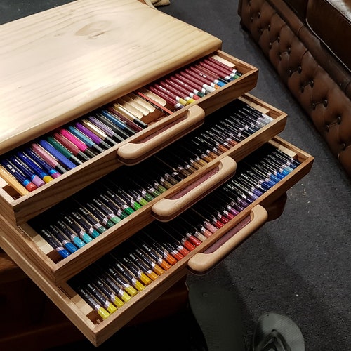 Plans for the 5 Drawer Studio Pencil Box as Seen on My Youtube - Etsy