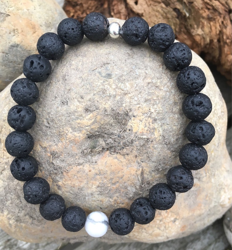 Lava Bead Diffuser Bracelet Essential Oils Diffuser With - Etsy