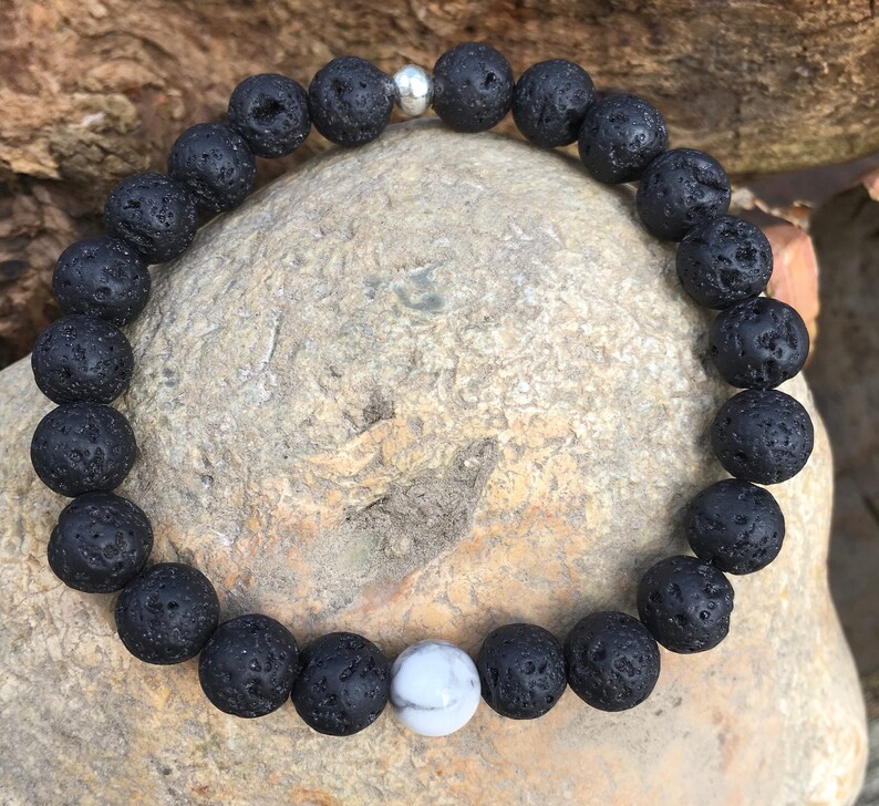 Lava Bead Diffuser Bracelet Essential Oils Diffuser With - Etsy