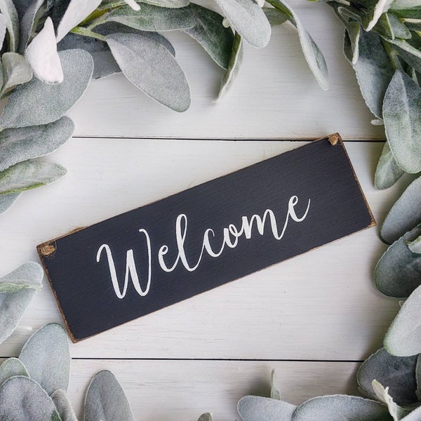 Small Welcome Sign - Etsy