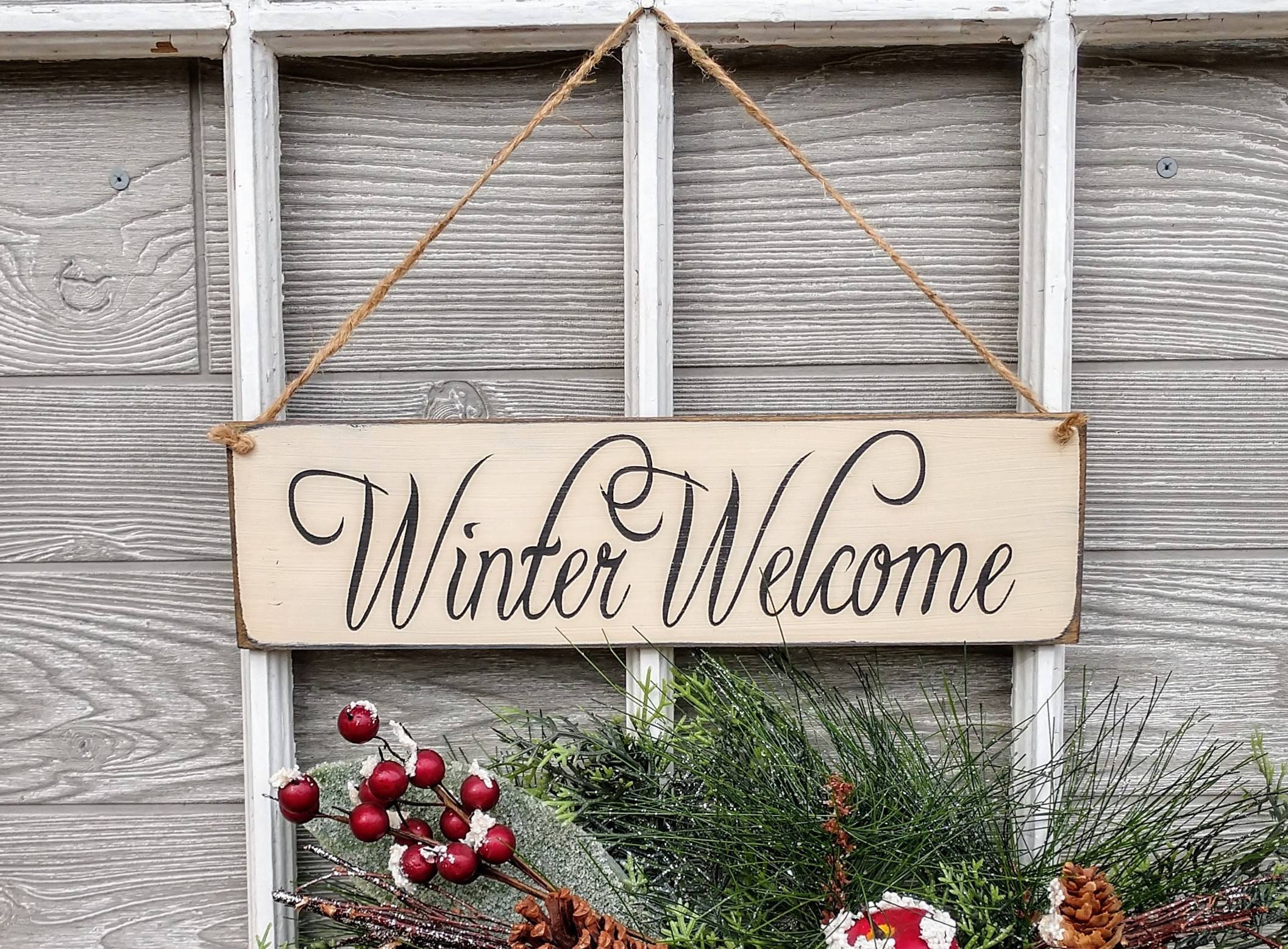 Winter Welcome Sign Wood Sign Winter Decor Christmas Decor Etsy winter-welcome-sign-wood-sign-winter-decor-christmas-decor-etsy