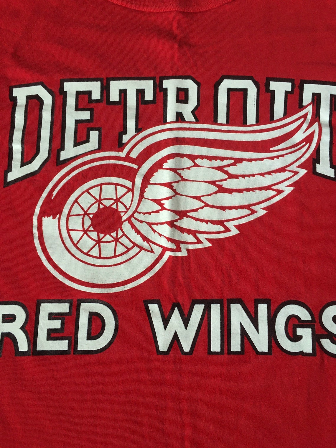 Vintage 90s Detroit Red Wings NHL Hockey Sportswear Red - Etsy
