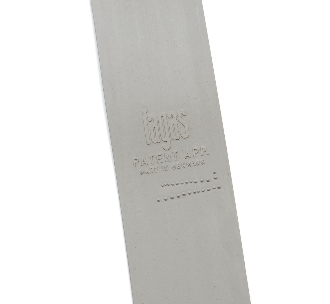 The Original Fagas Strap No 325. Danish Rubber Seat Webbing With Metal ...